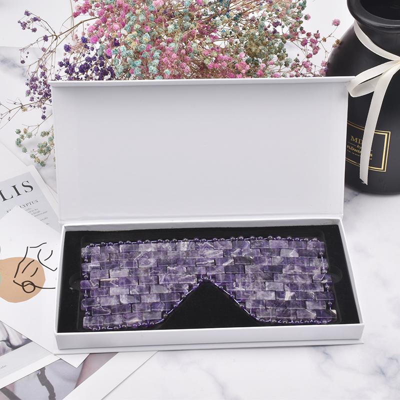 Amethyst Crystal Eye Mask | Skin Artisan
