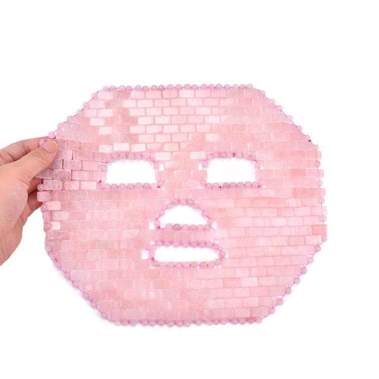 Hand Made Luxe Rose Quartz Face Mask