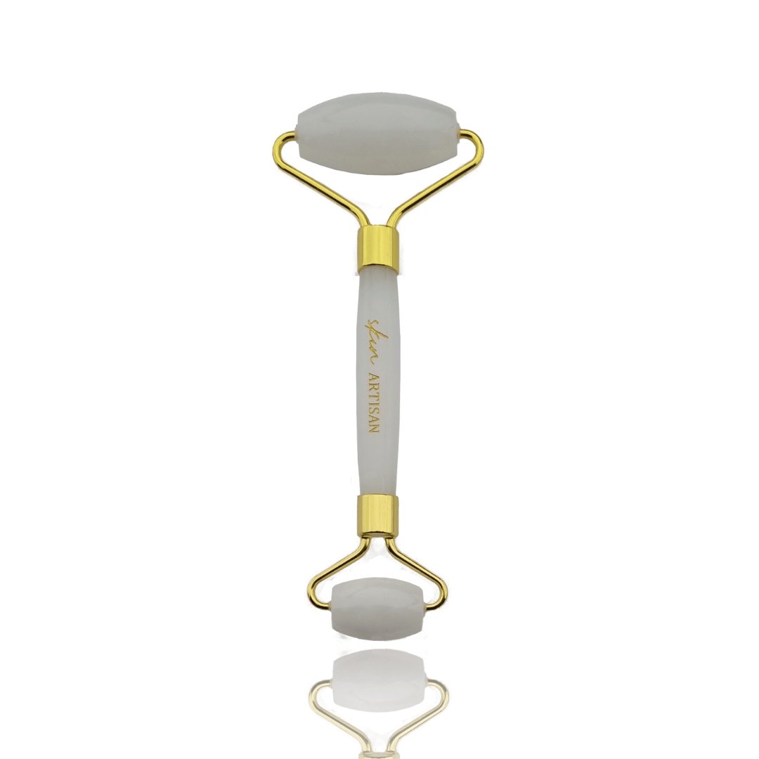 White Jade Crystal Facial Roller